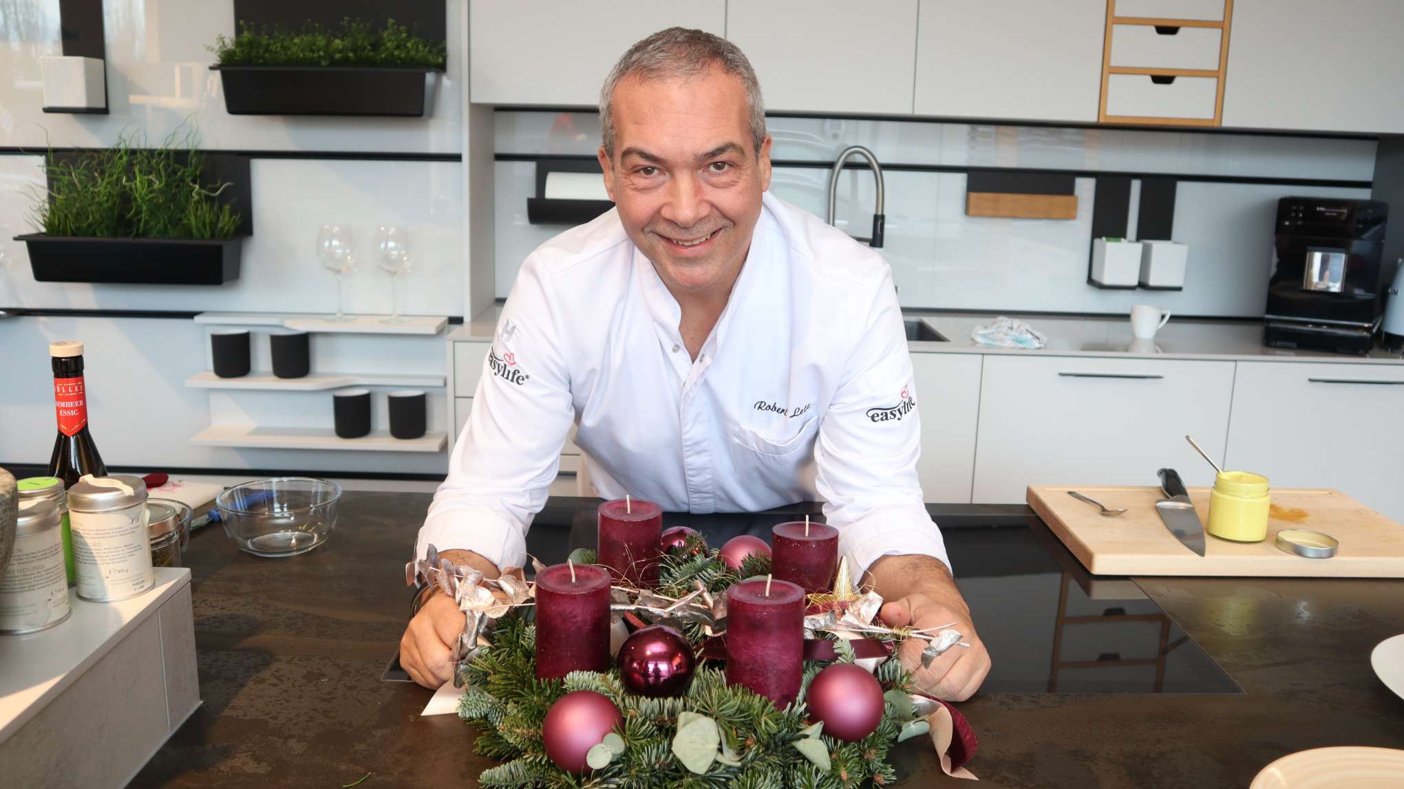 Haubenkoch Robert Letz kocht X-Mas-Menü für easylife